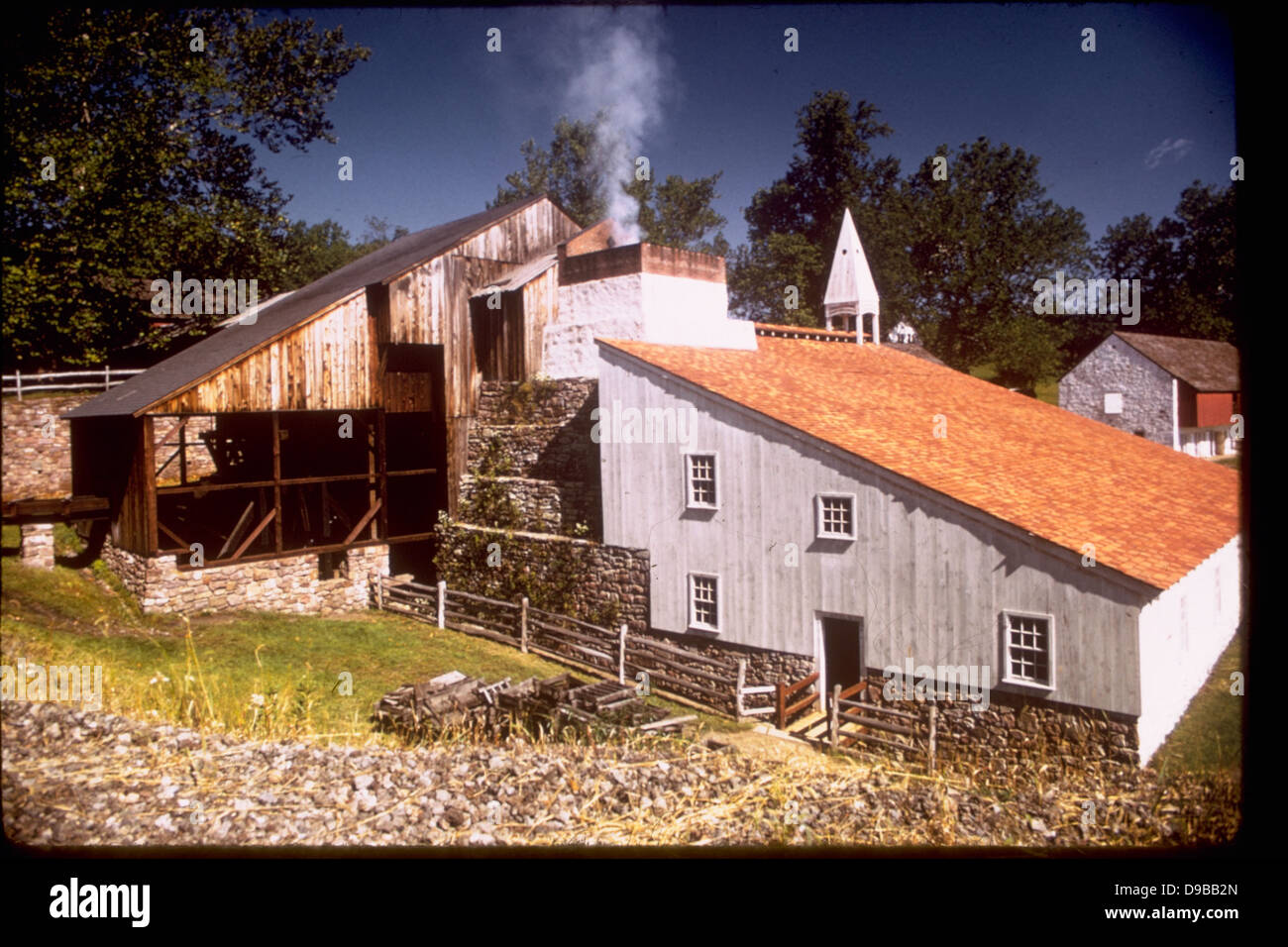 Hopewell Furnace National Historical Site preserves a former ironmaking ...