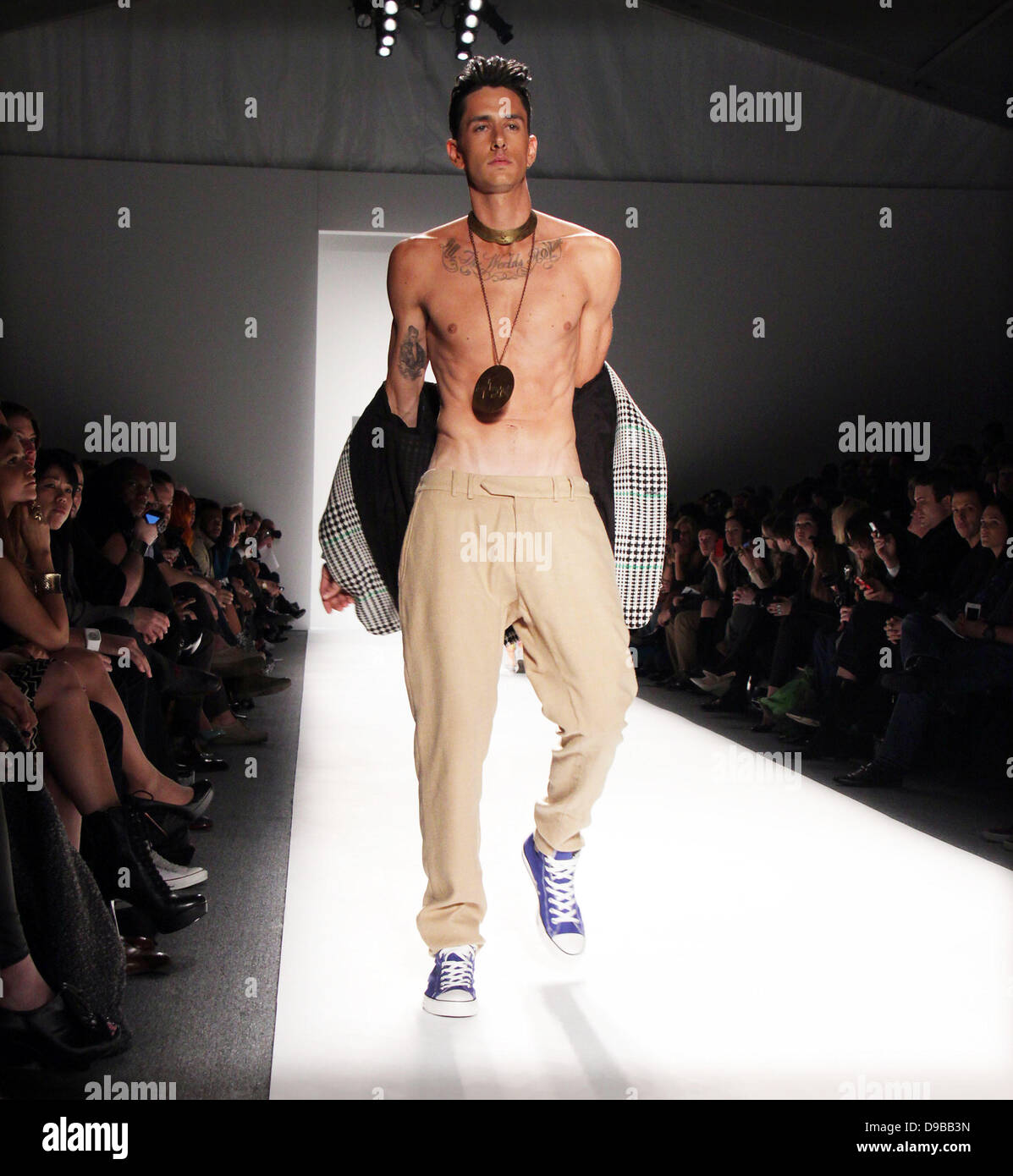 Model Mercedes-Benz Fashion Week Fall 2012 - Richie Rich & Ross Higgins ...