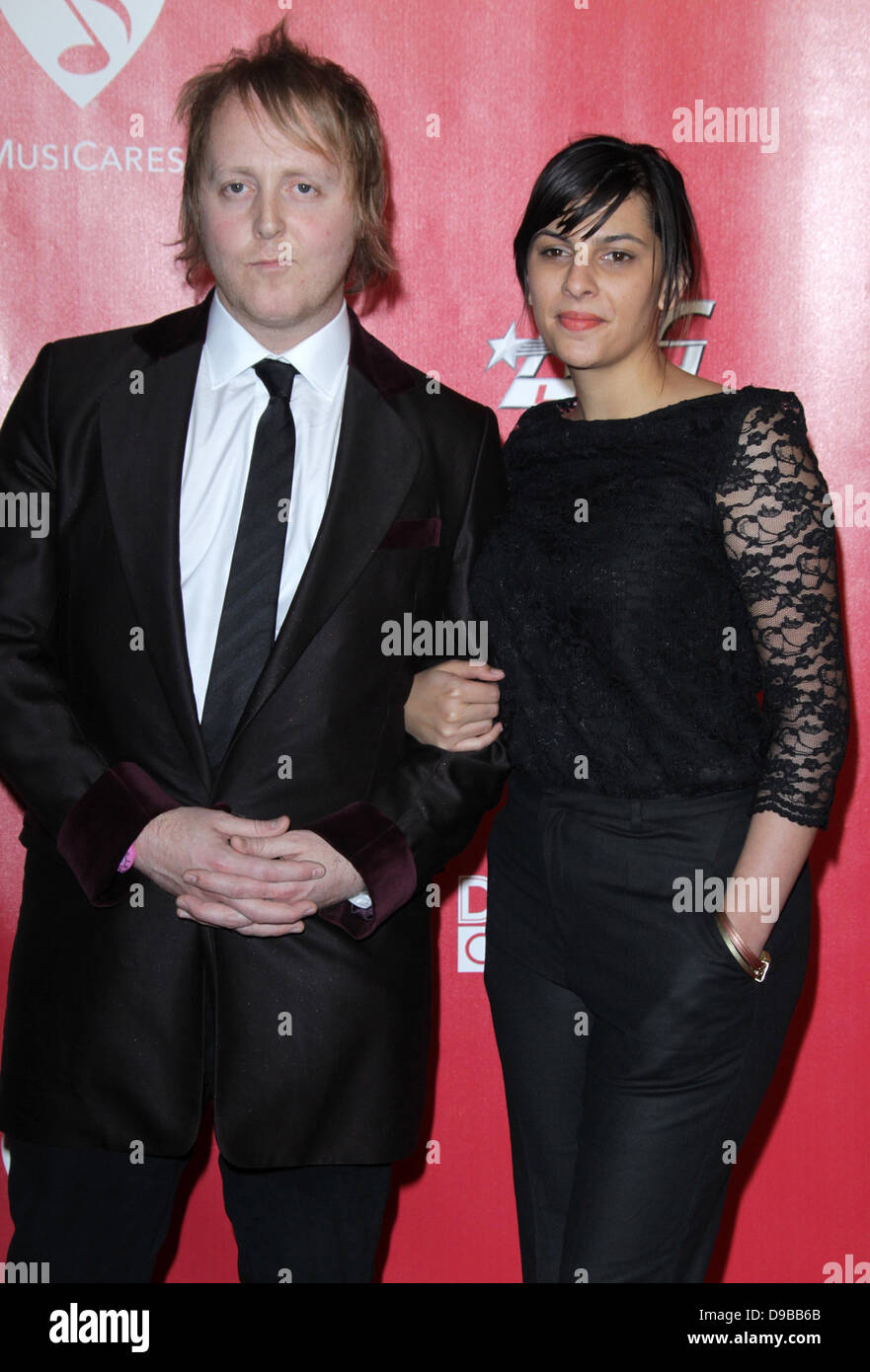 James McCartney and Jade Nazareth 2012 MusiCares Person Of the Year ...