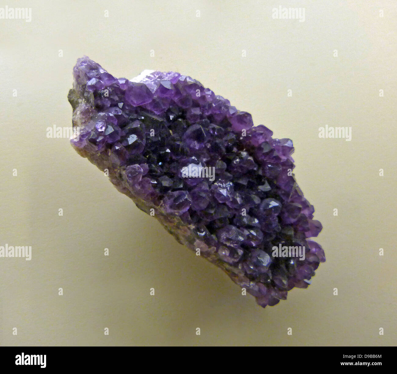 Quartz (amethyst) SiO2 Zacatecas, Mexico Stock Photo - Alamy