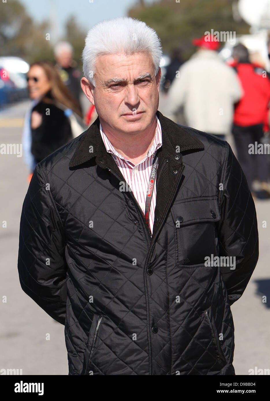 Fernando Alonso's father Jose Luis Formula One winter testing at the ...