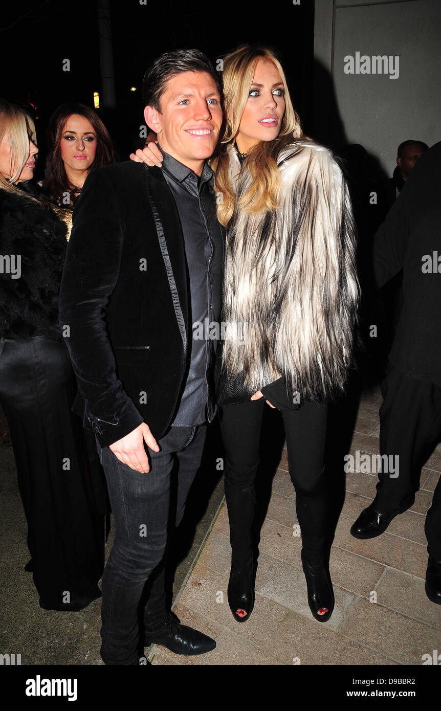 Abby Clancy aka Abigail Clancy outside Playground night club in ...