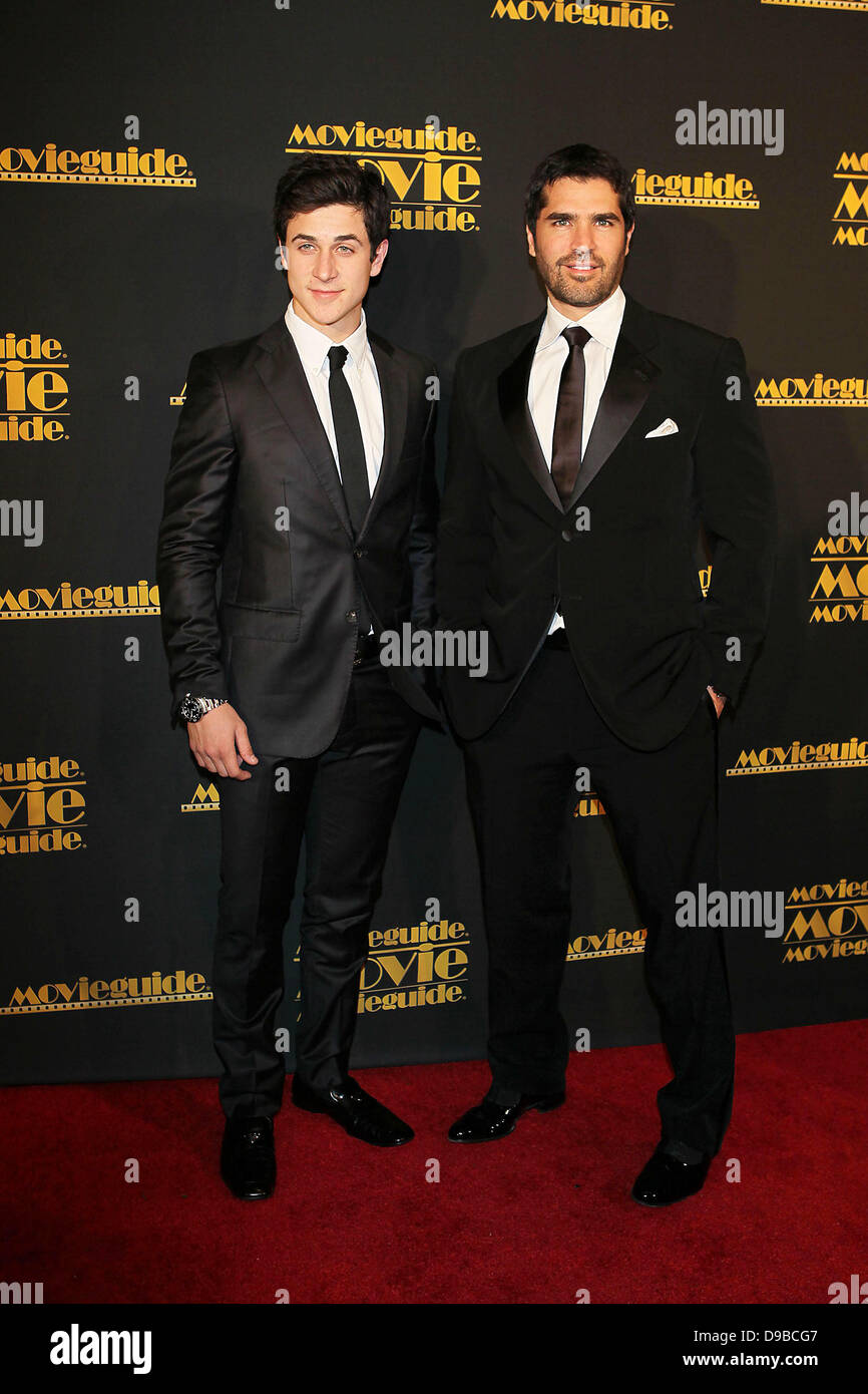 David Henry and Eduardo Verastegui 2012 Movieguide awards held at the ...