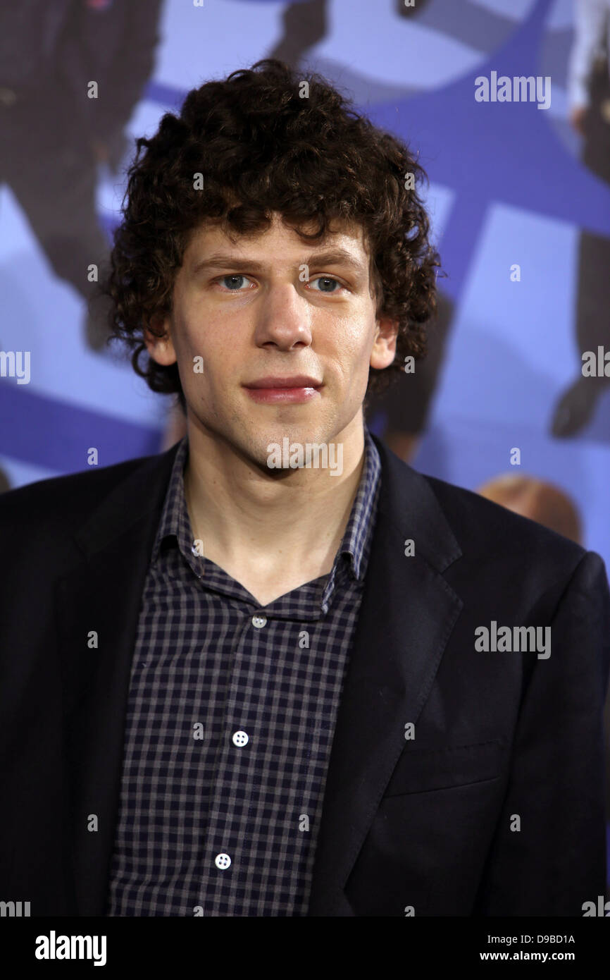 Munich, Germany. 17th June, 2013. US actor Jesse Eisenberg poses during ...