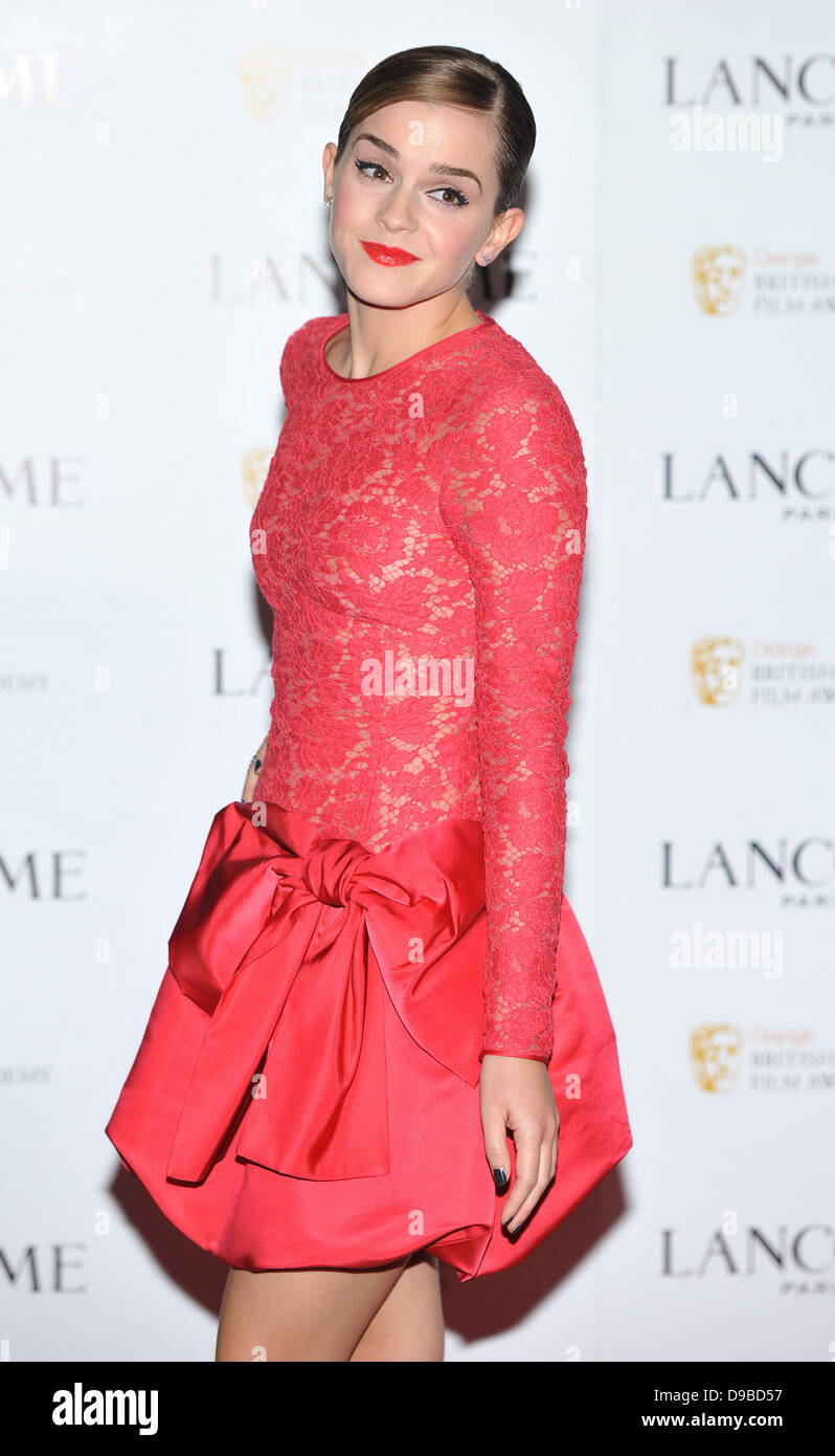 Emma Watson Lancome pre-BAFTA cocktail party held at the Savoy ...