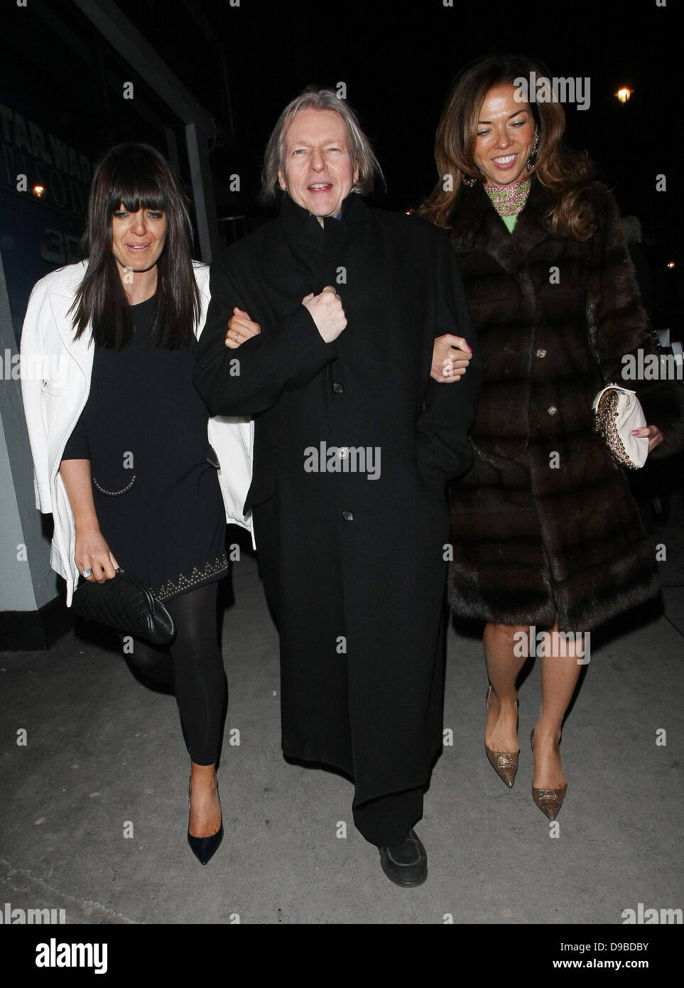 Claudia Winkleman, Christopher Hampton and Heather Kerzner Harvey ...