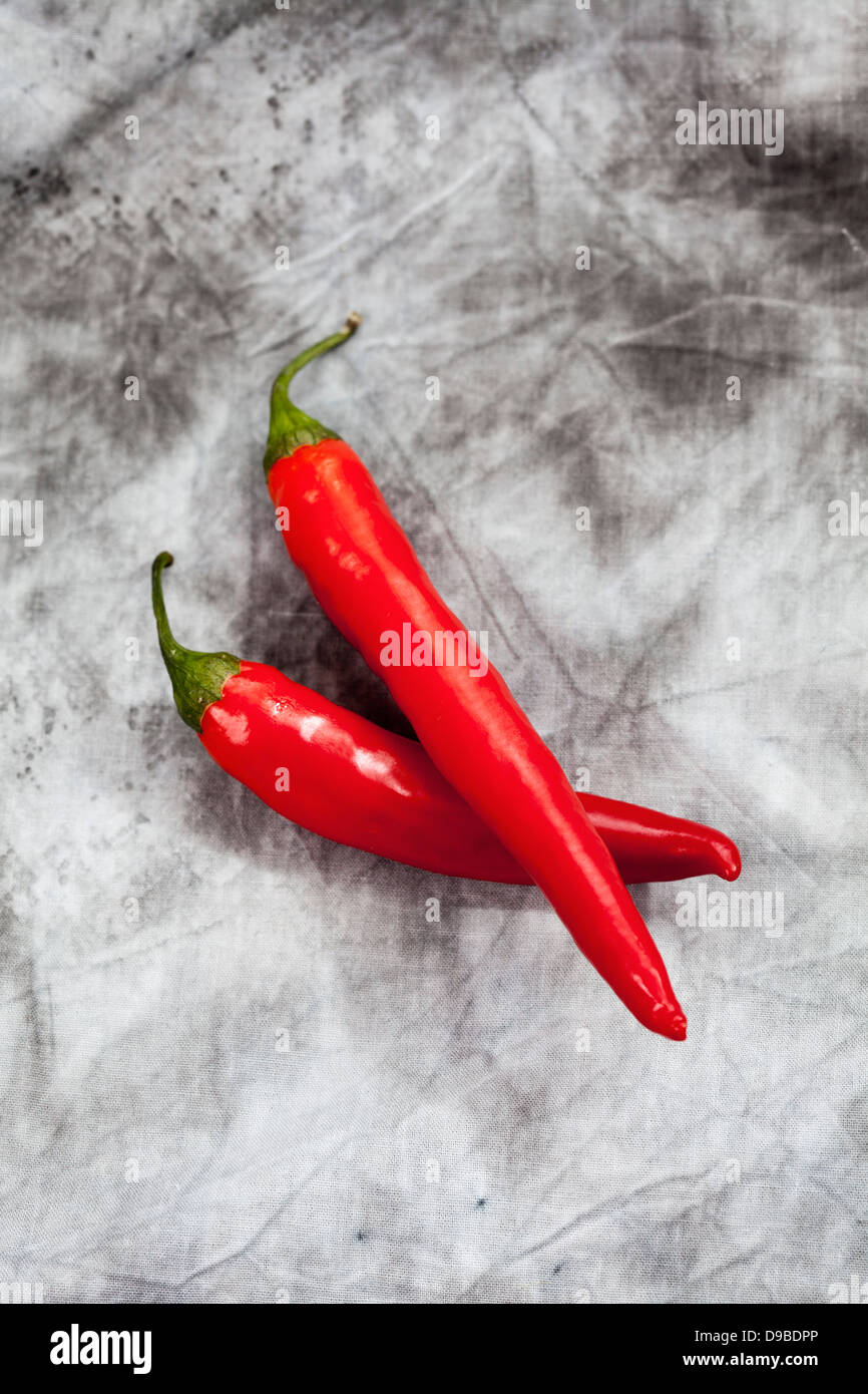 Top shot red chillies hi-res stock photography and images - Alamy