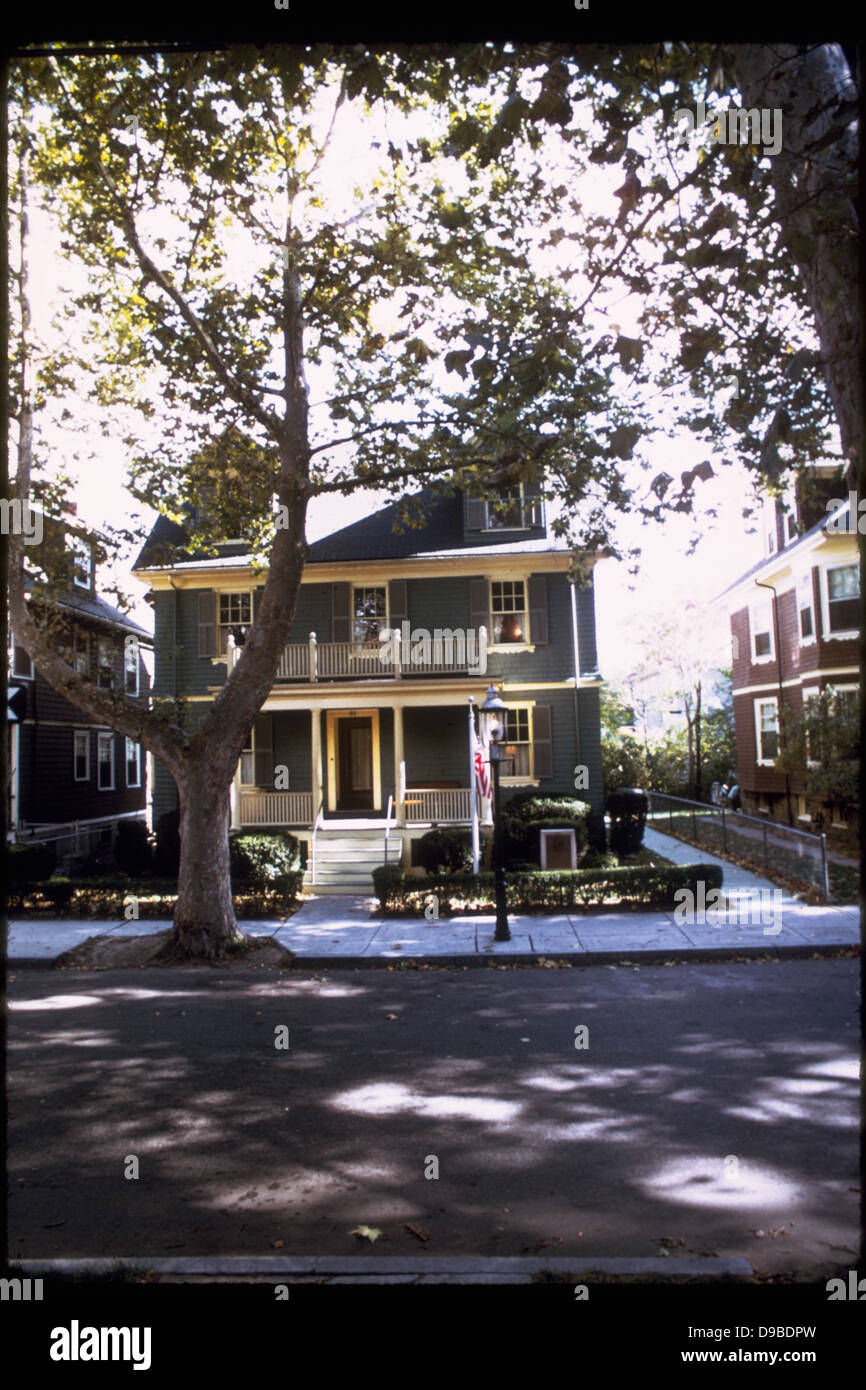 The John Fitzgerald Kennedy National Historic Site in Brookline ...