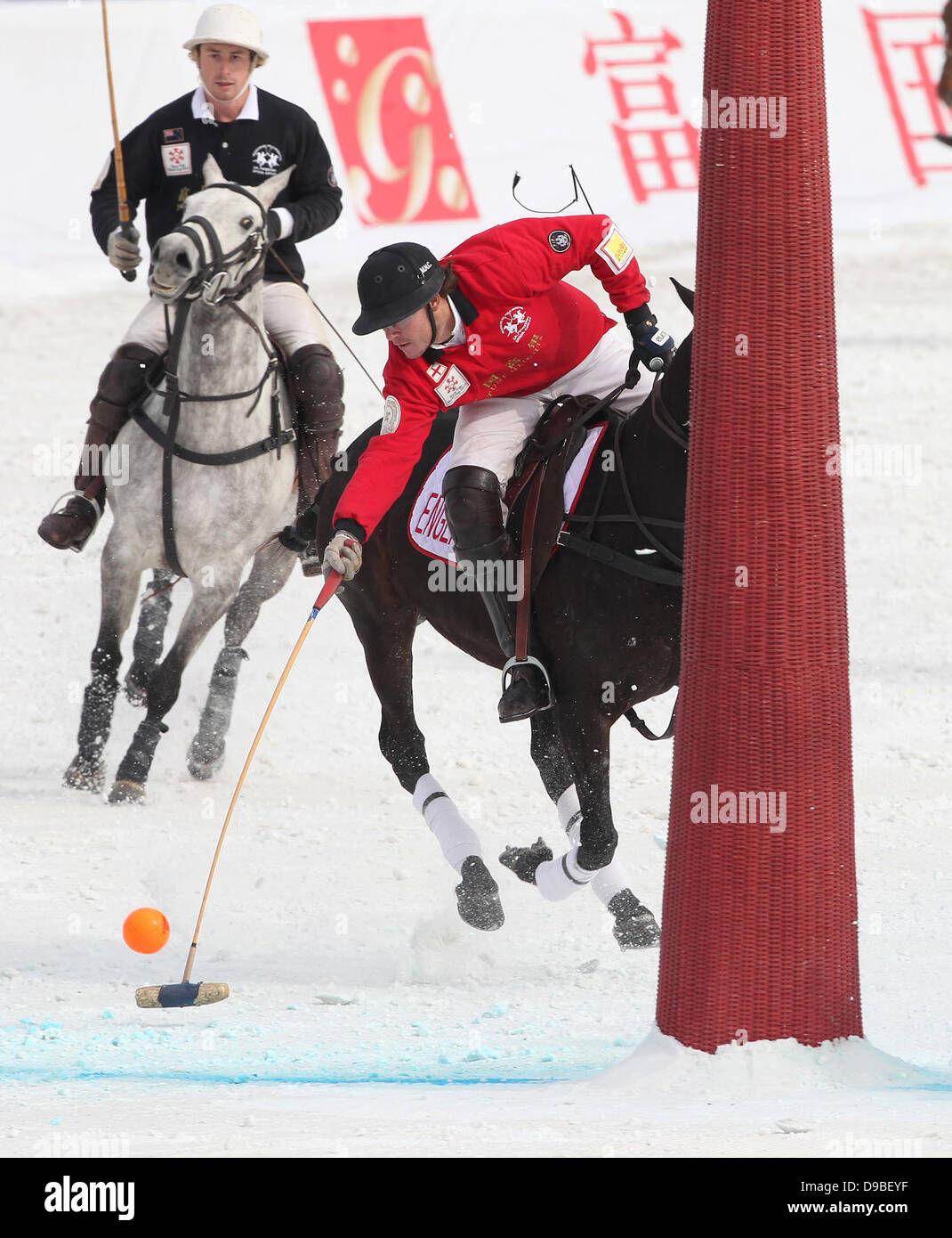 Max Charlton of England scores during the quarter finals of the FIP ...