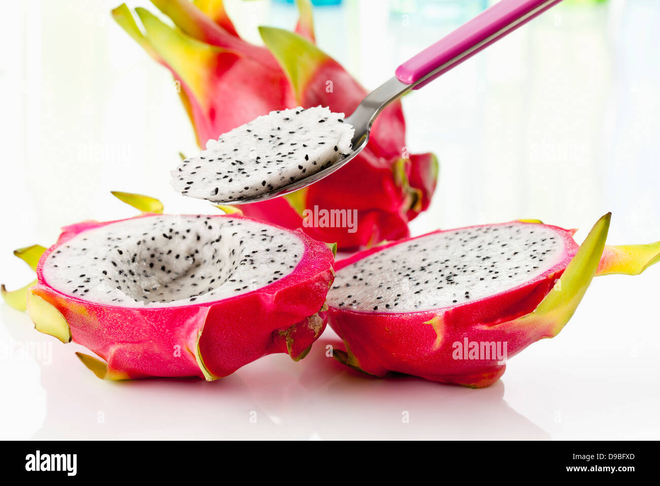 Pitahaya fruits, close up Stock Photo - Alamy