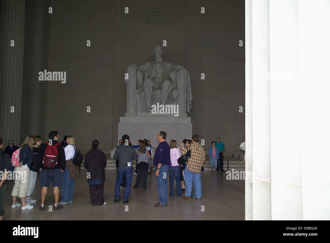 The Lincoln Memorial in Washington, D.C. is a national monument ...