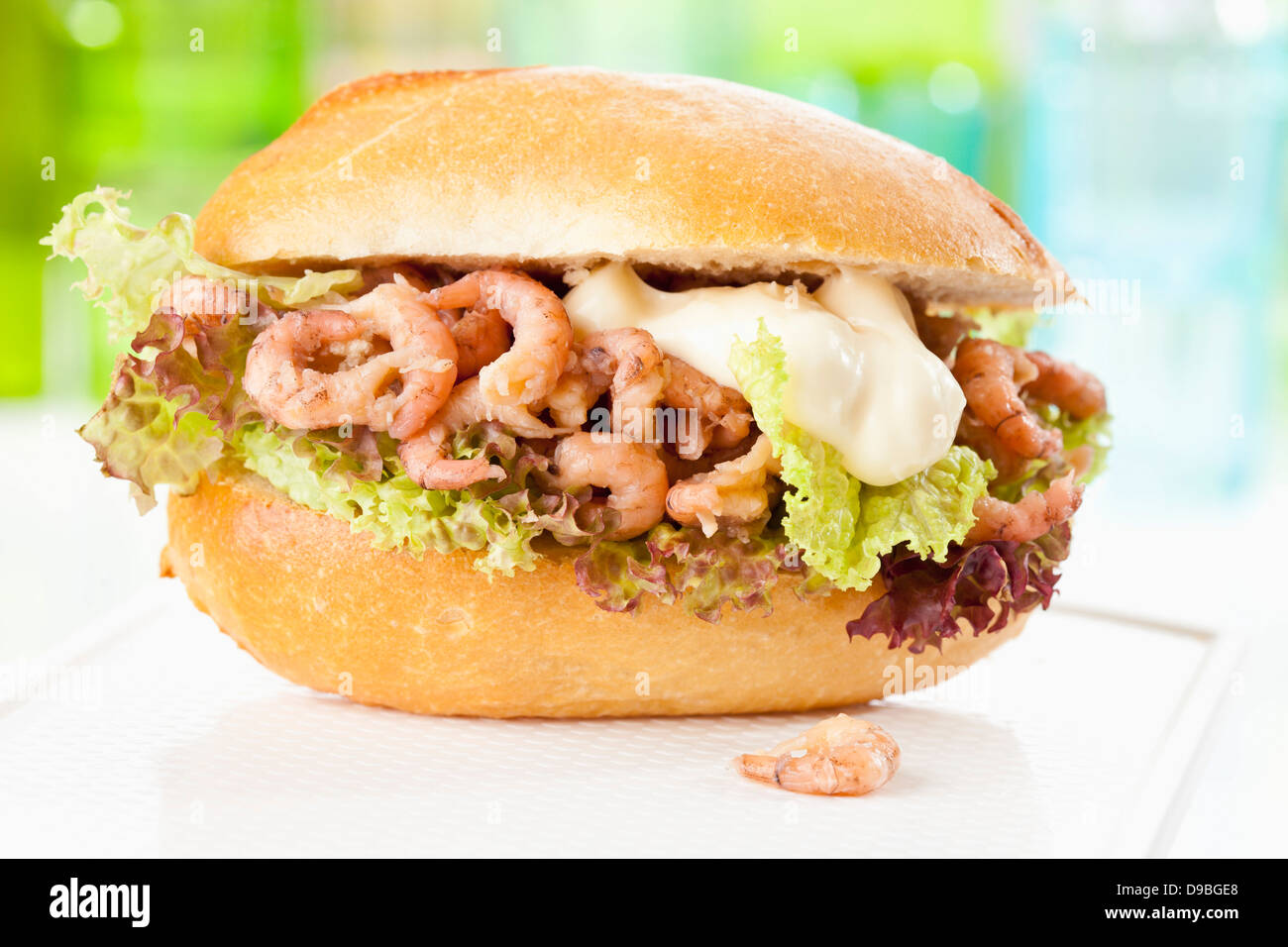 Shrimp sandwich roll mayonnaise hi-res stock photography and images - Alamy