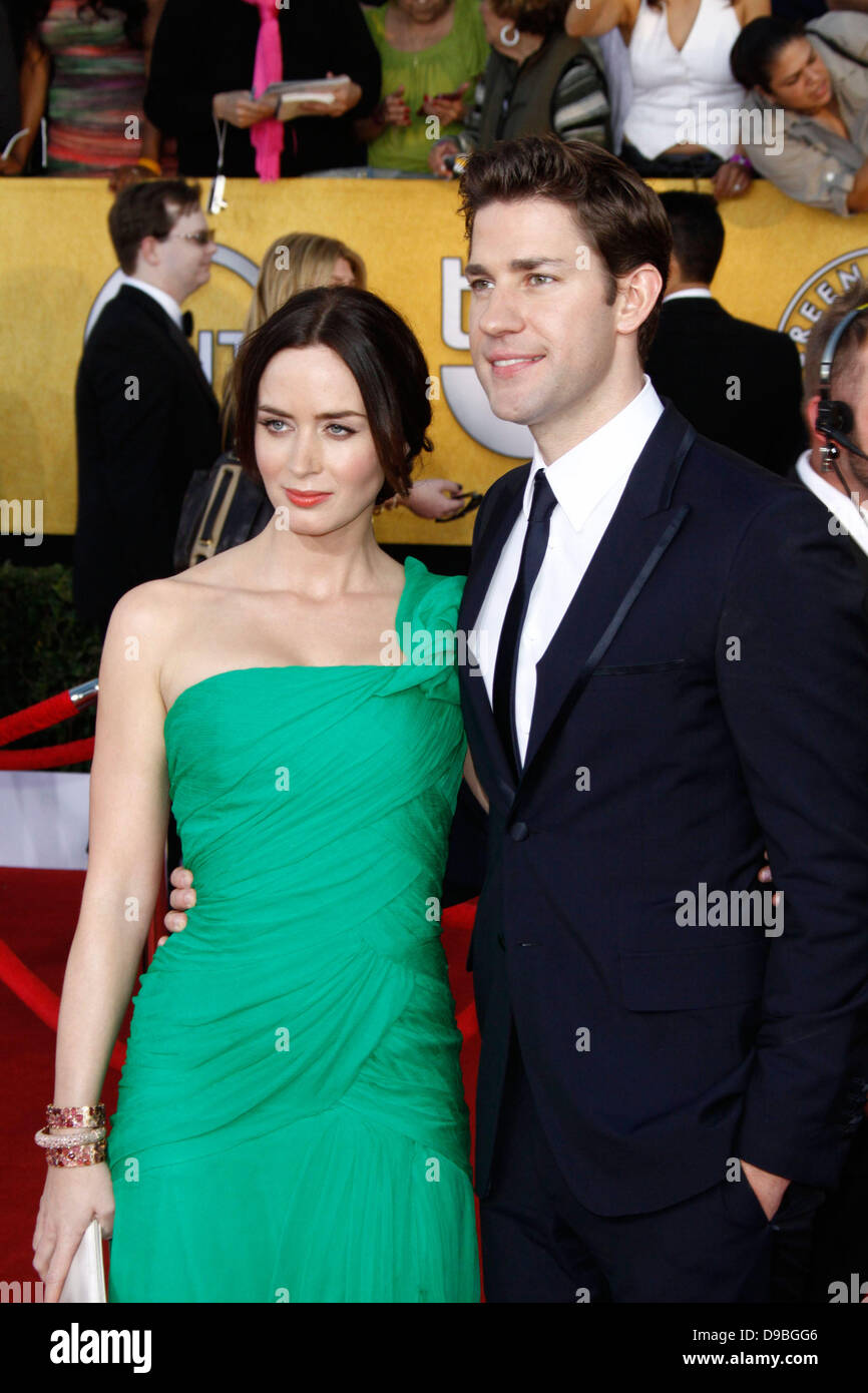 Emily Blunt and John Krasinski The 18th Annual Screen Actors Guild ...