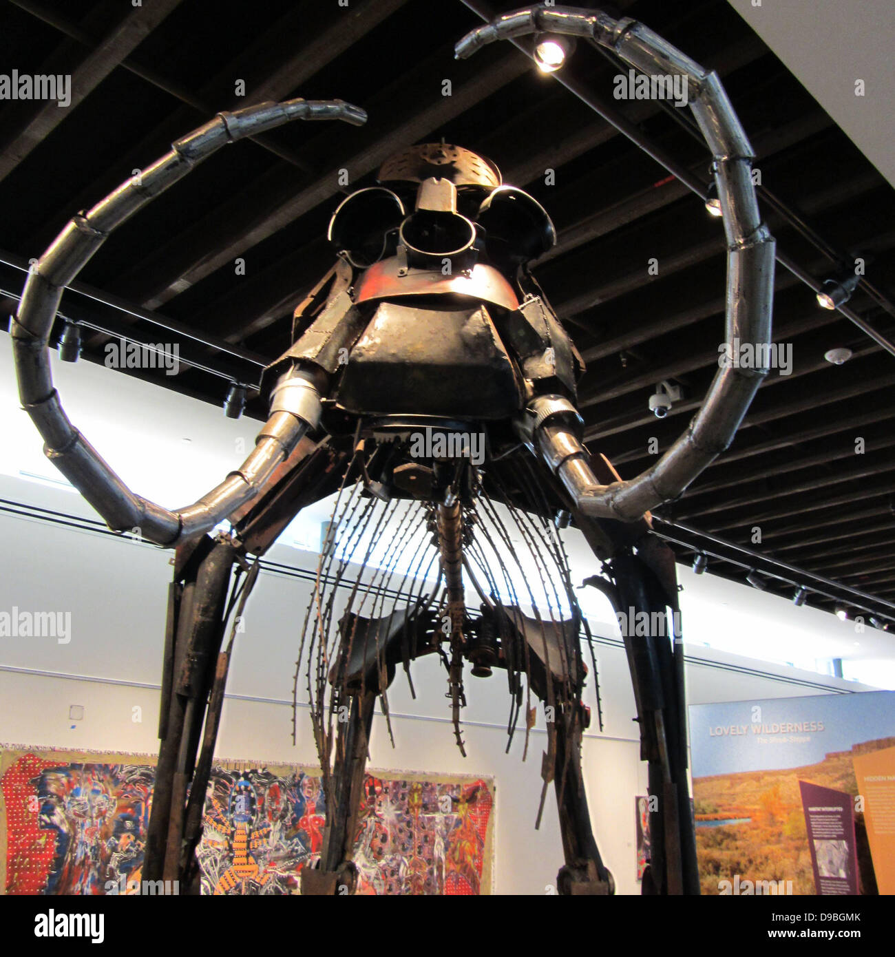Scrap Metal Mammoth Skeleton Sculptor Jud Turner latest piece is a life ...