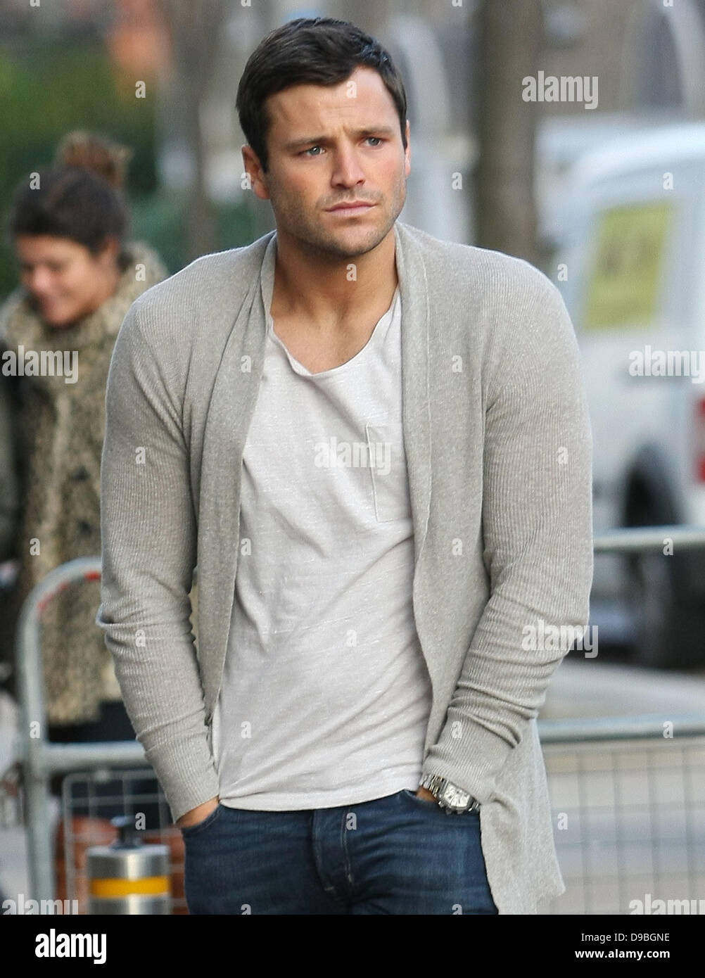 Mark Wright at the ITV studios London, England - 30.01.12 Stock Photo ...
