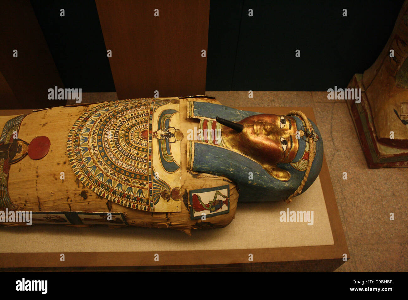 Coffin and Mummy of Irti-Rutja, Ptolemaic Period, 305-30 BC. Said to be ...
