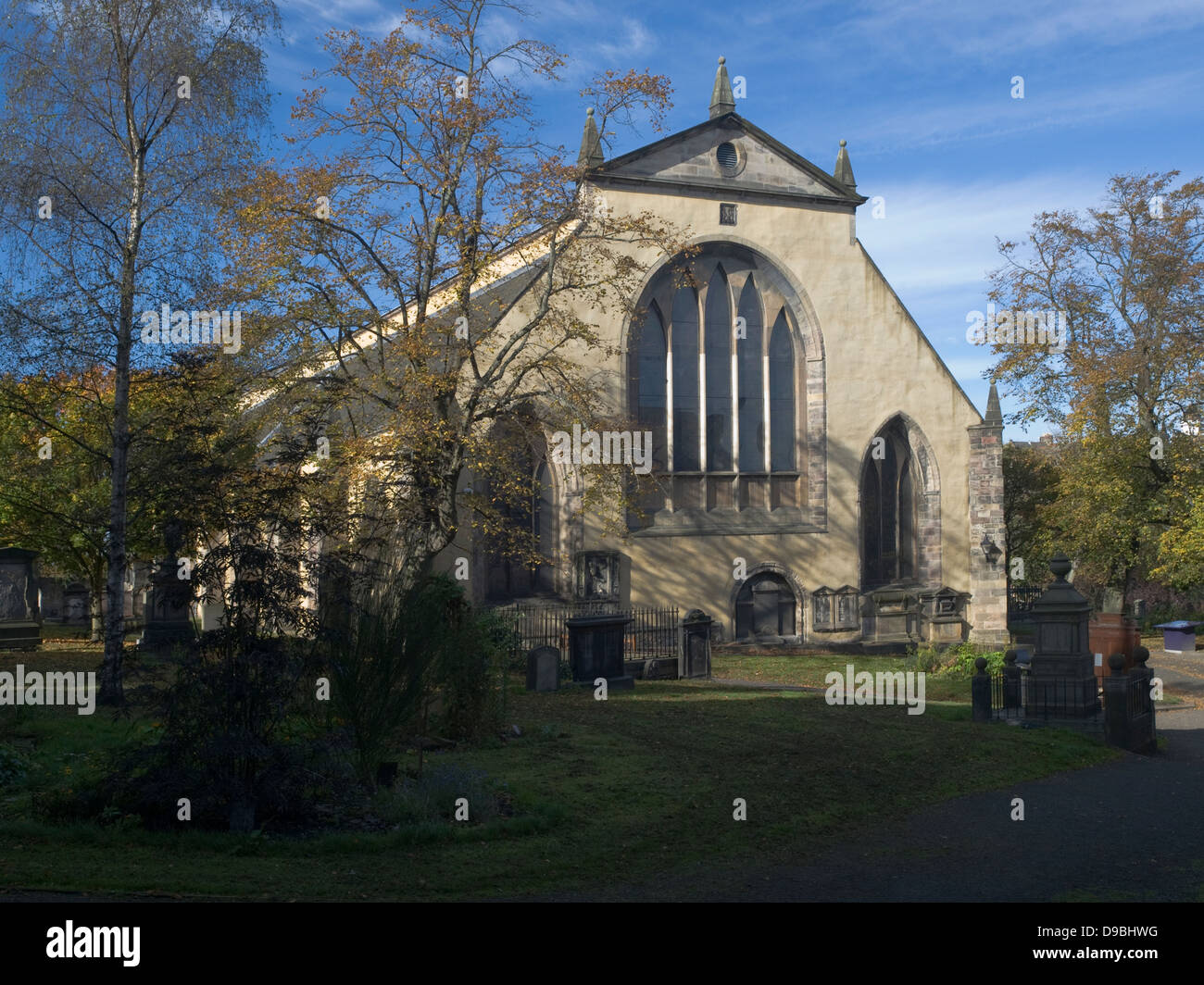 Greyfriars Kirk & Churchyard Stock Photo - Alamy