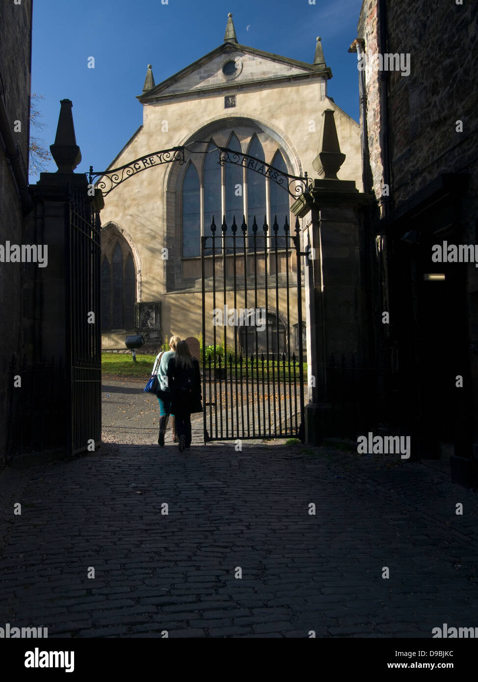 Greyfriars Kirk & Churchyard Stock Photo - Alamy