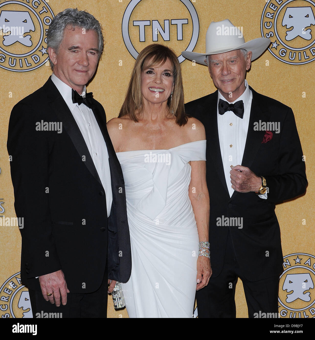 Larry Hagman, Patrick Duffy and Linda Gray 18th Annual Screen Actors ...