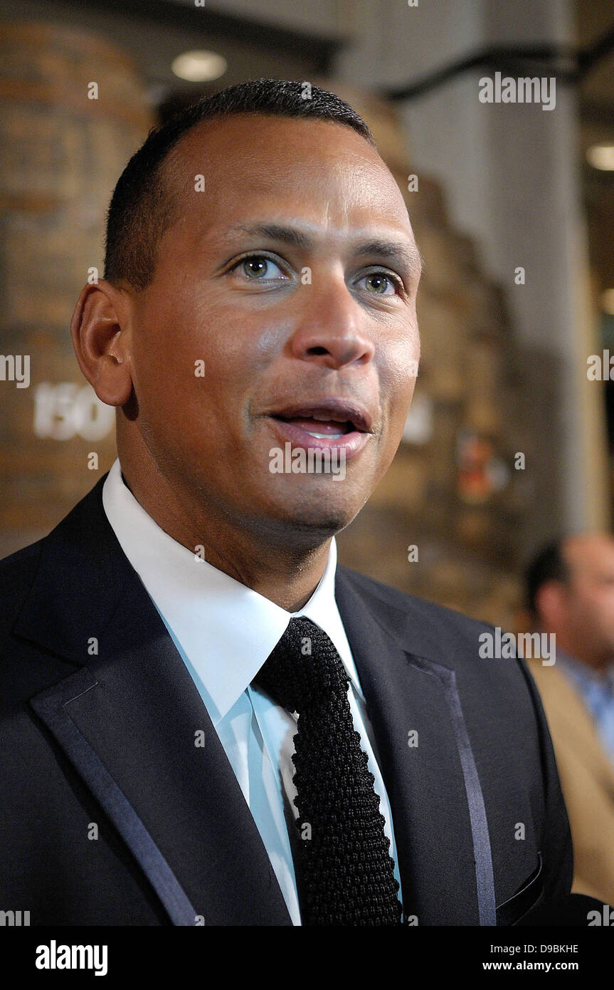 Alex Rodriguez at the Bacardi 150th Anniversary Celebration held at the ...