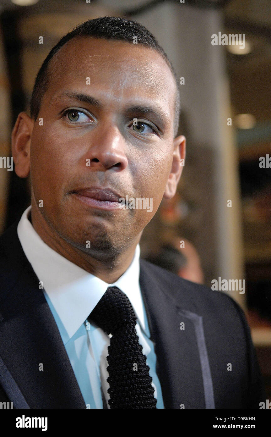 Alex Rodriguez at the Bacardi 150th Anniversary Celebration held at the ...