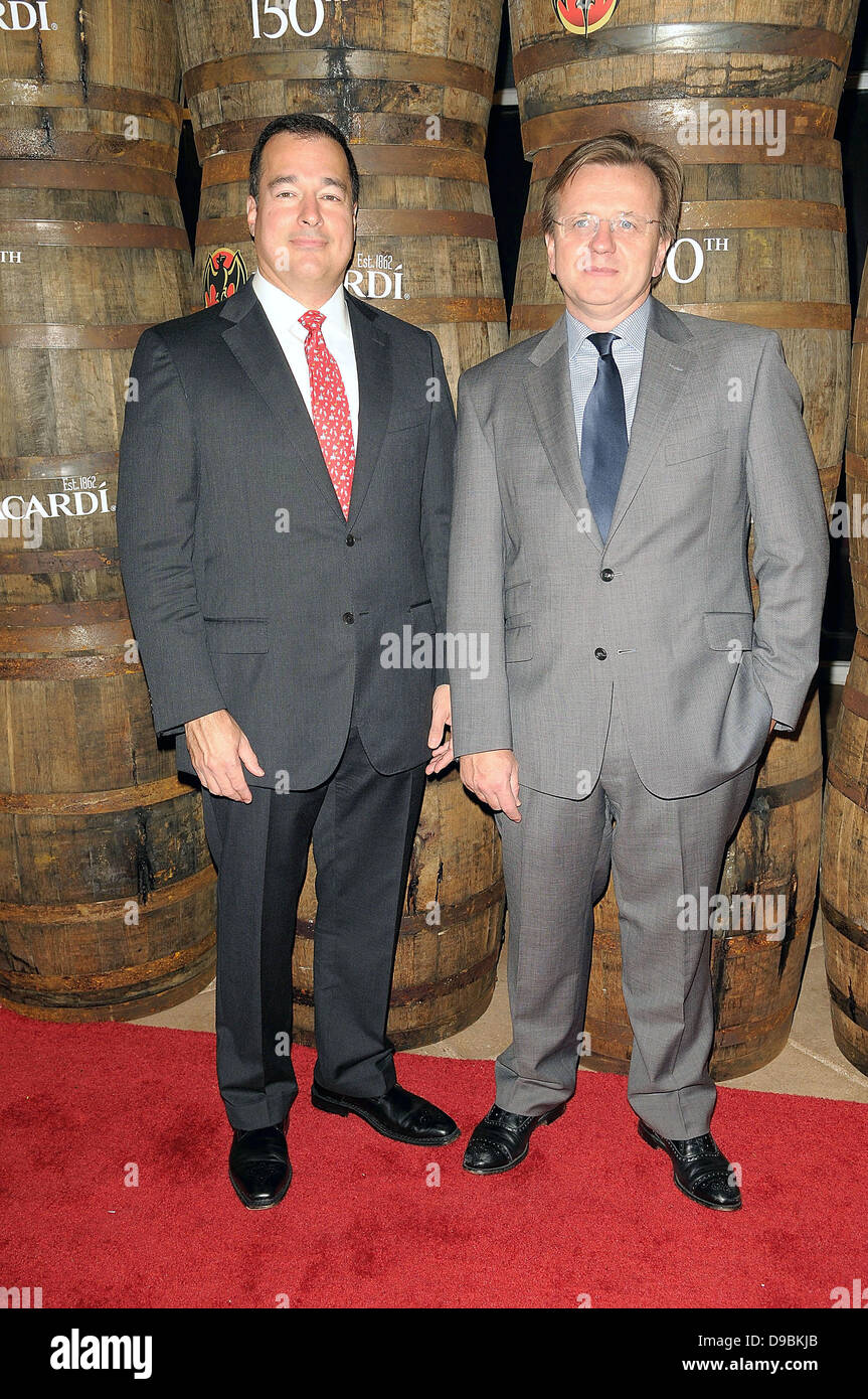Bacardi Limited Chairman Facundo Bacardi and President of Bacardi USA ...