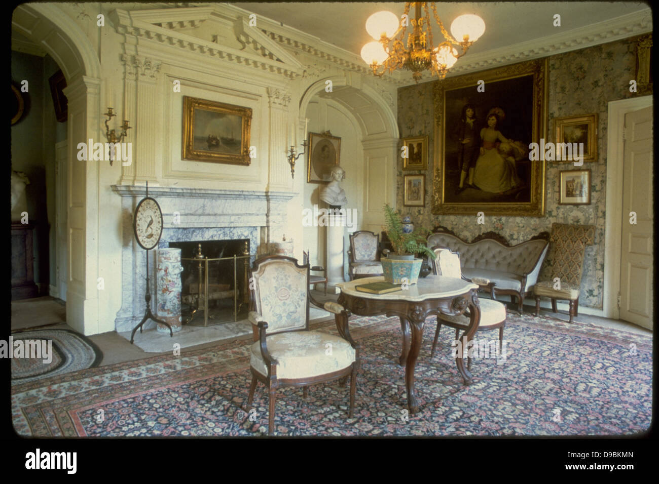 Longfellow National Historic Site LONG0946 Stock Photo - Alamy