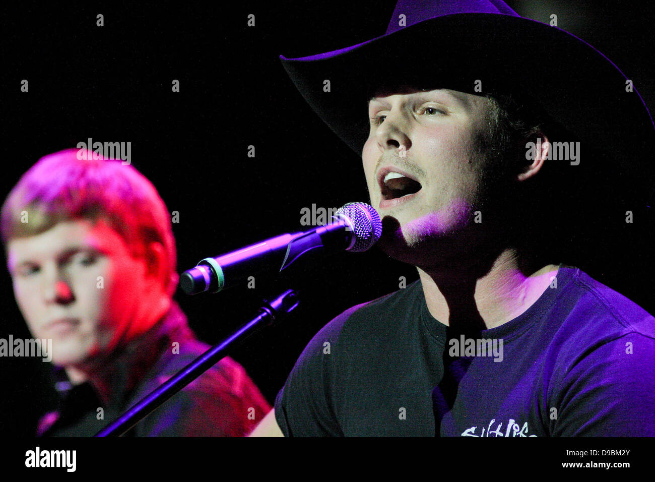 Aaron Parker performs live at the Sunrise Theatre. Fort Pierce, Florida ...