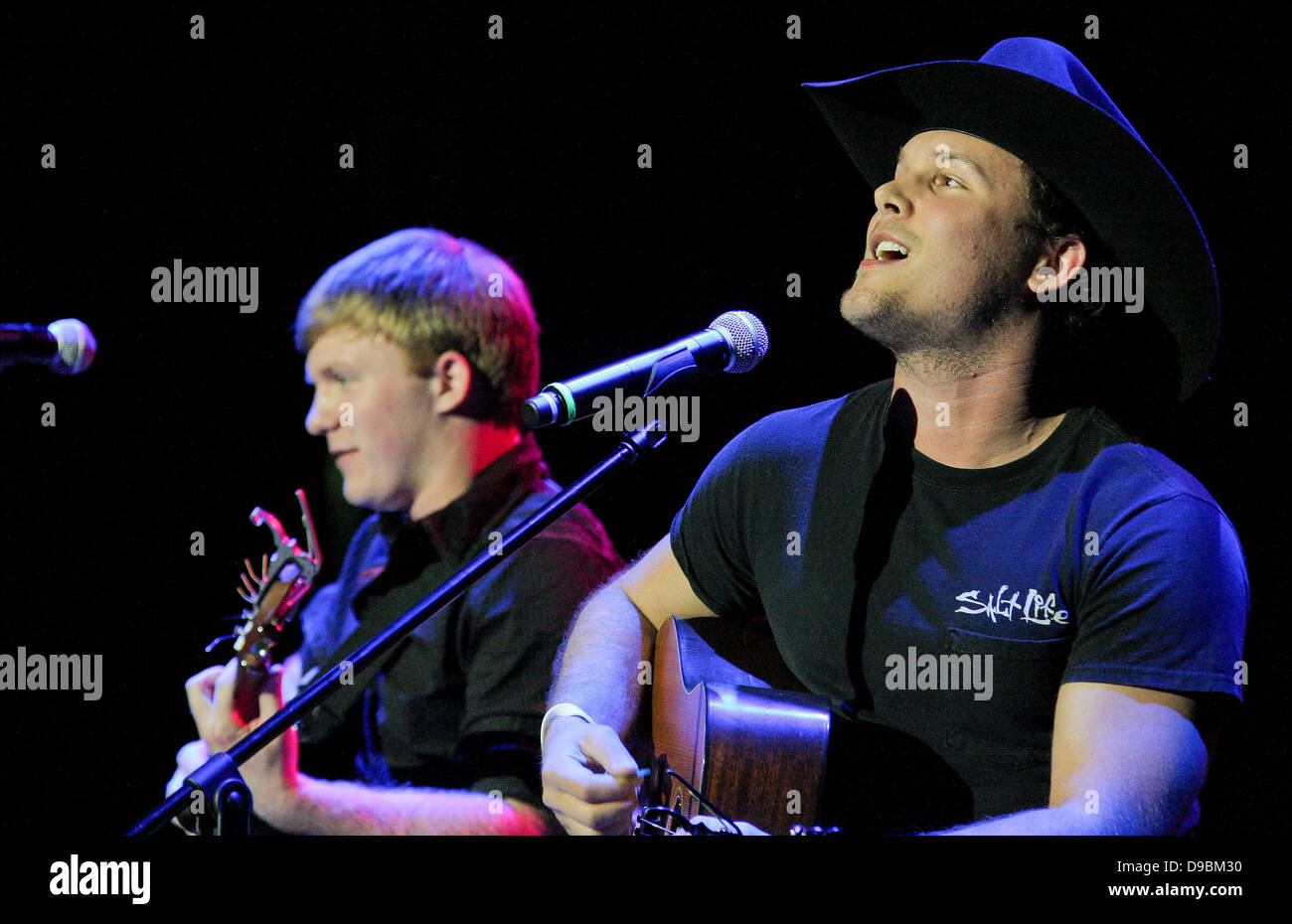 Aaron Parker performs live at the Sunrise Theatre. Fort Pierce, Florida ...