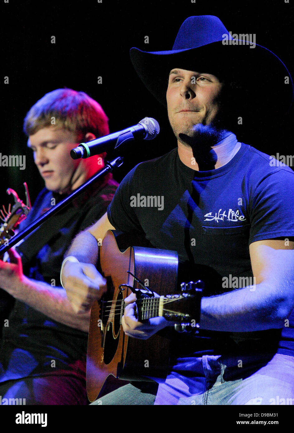 Aaron Parker performs live at the Sunrise Theatre. Fort Pierce, Florida ...