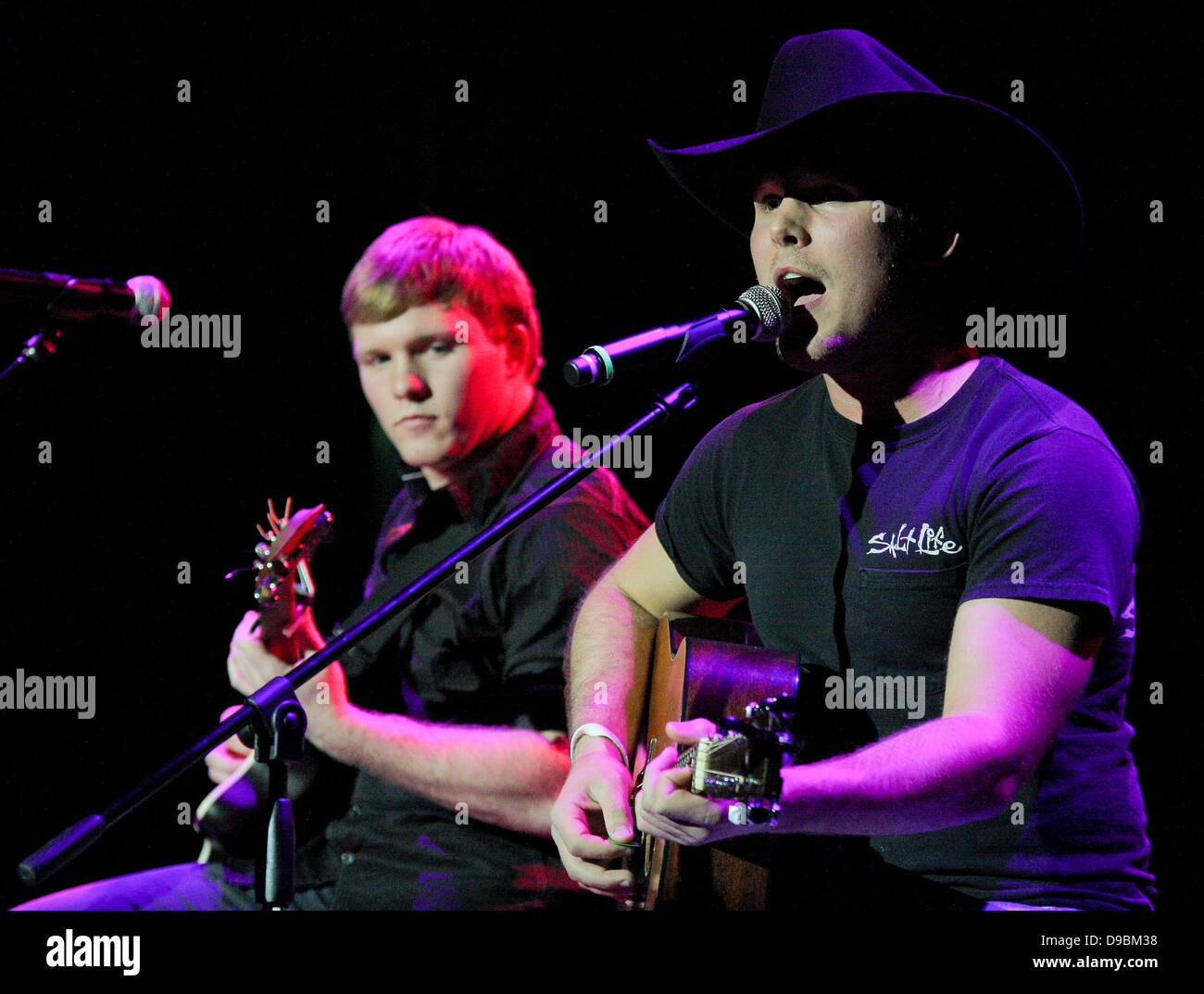 Aaron Parker performs live at the Sunrise Theatre. Fort Pierce, Florida ...