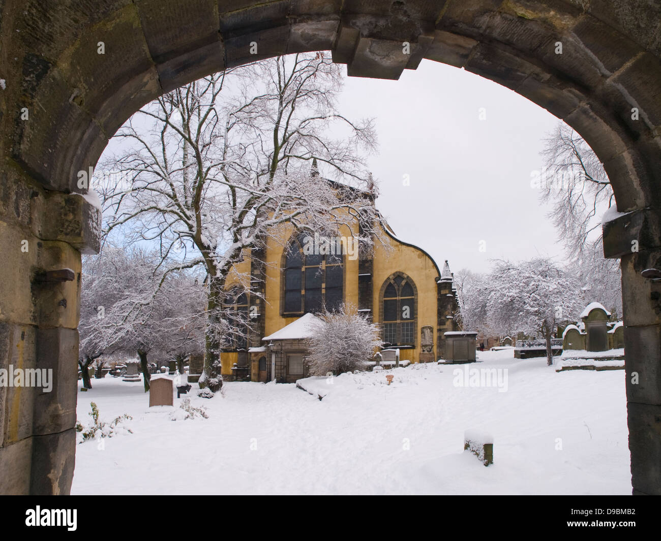 Greyfriars Kirk & Churchyard Stock Photo - Alamy