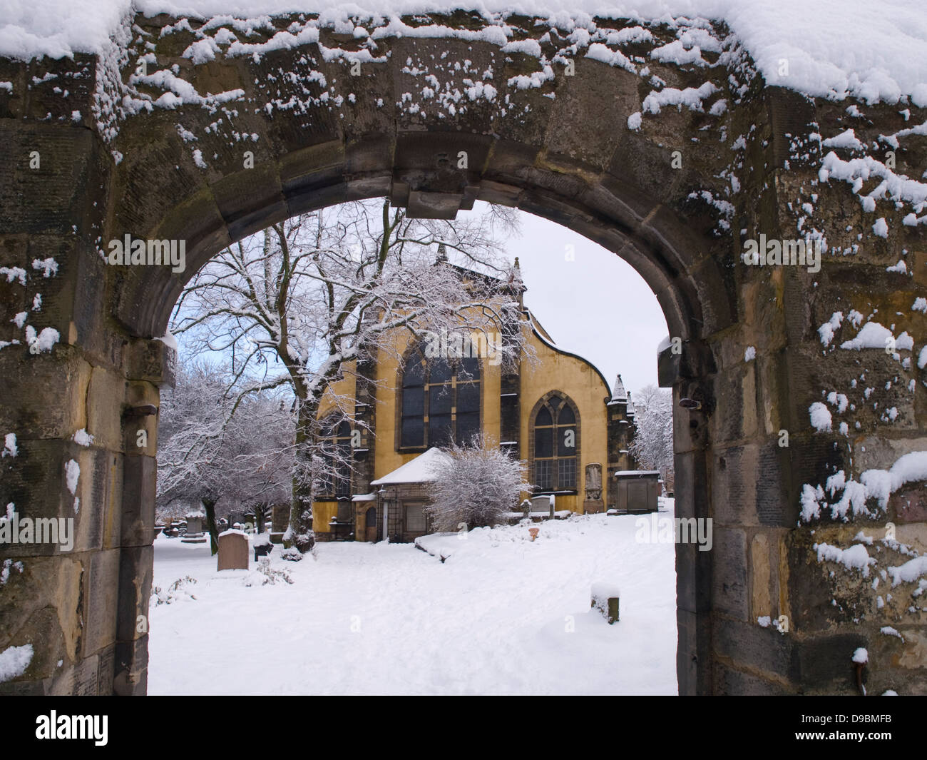 Greyfriars Kirk & Churchyard Stock Photo - Alamy