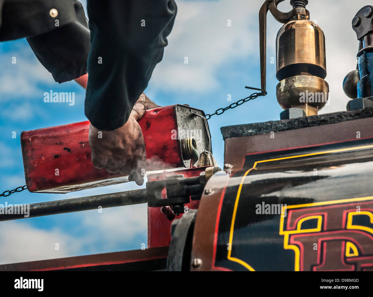 Boiler repair man vintage hi-res stock photography and images - Alamy