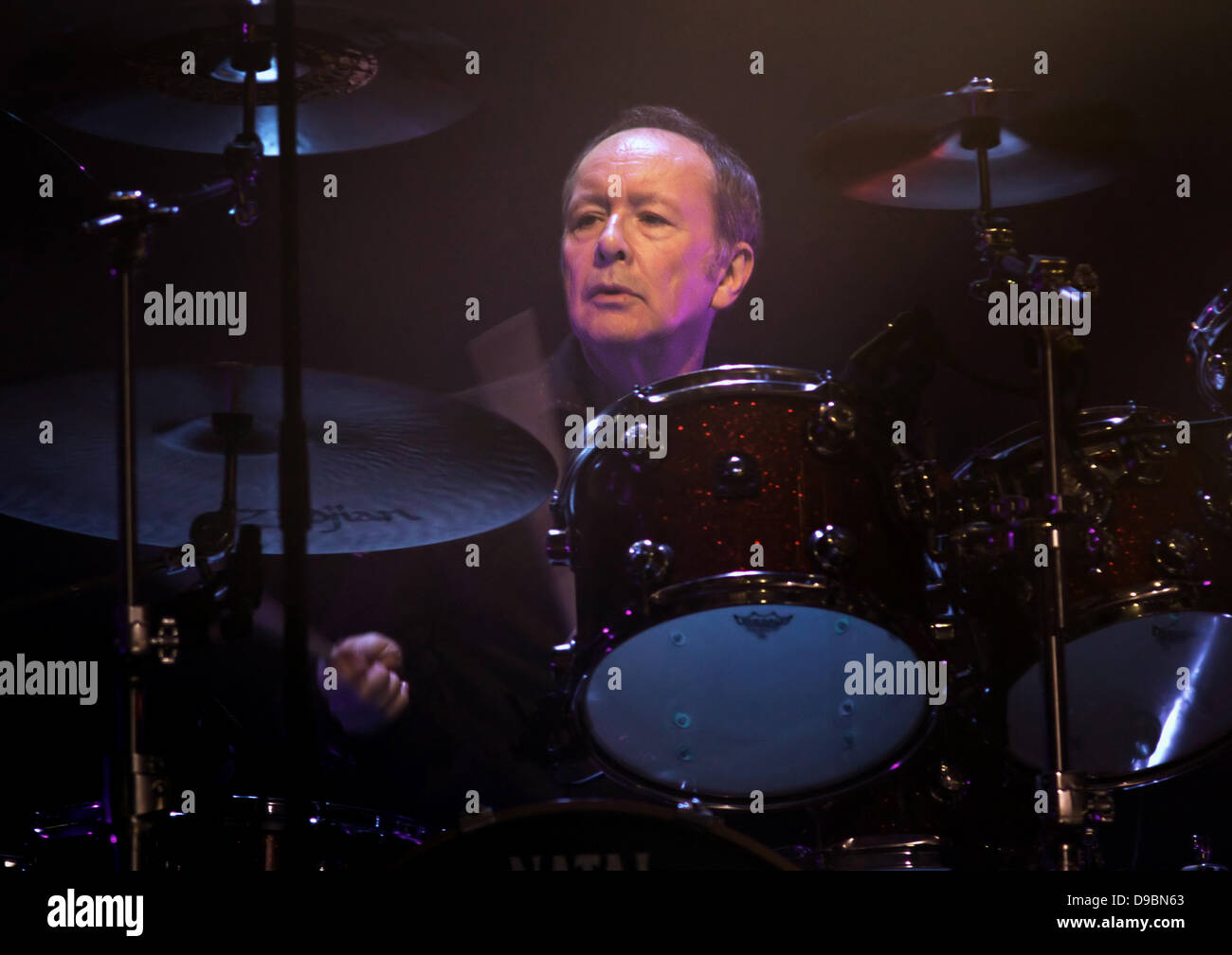 Brian Downey Thin Lizzy performing at Manchester O2 Apollo Manchester ...