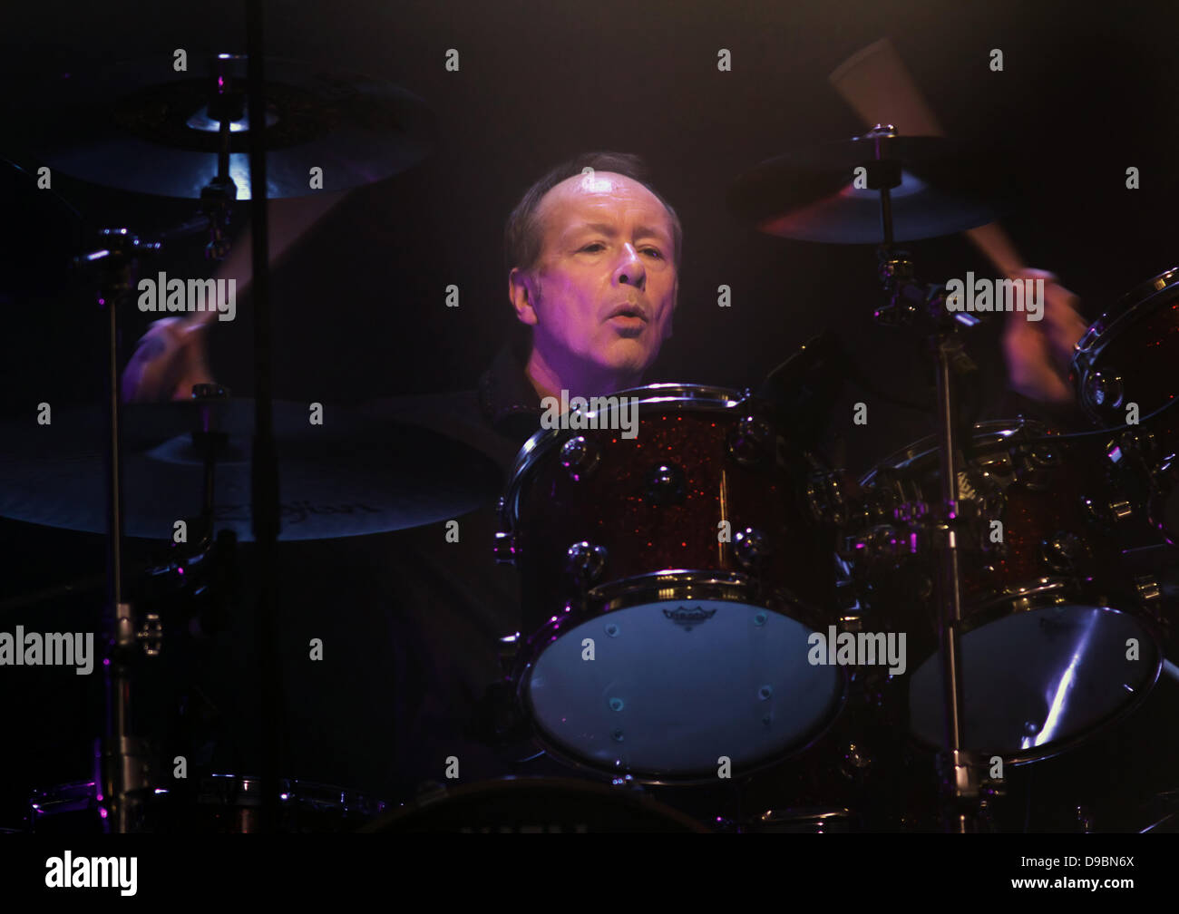 Brian Downey Thin Lizzy performing at Manchester O2 Apollo Manchester ...