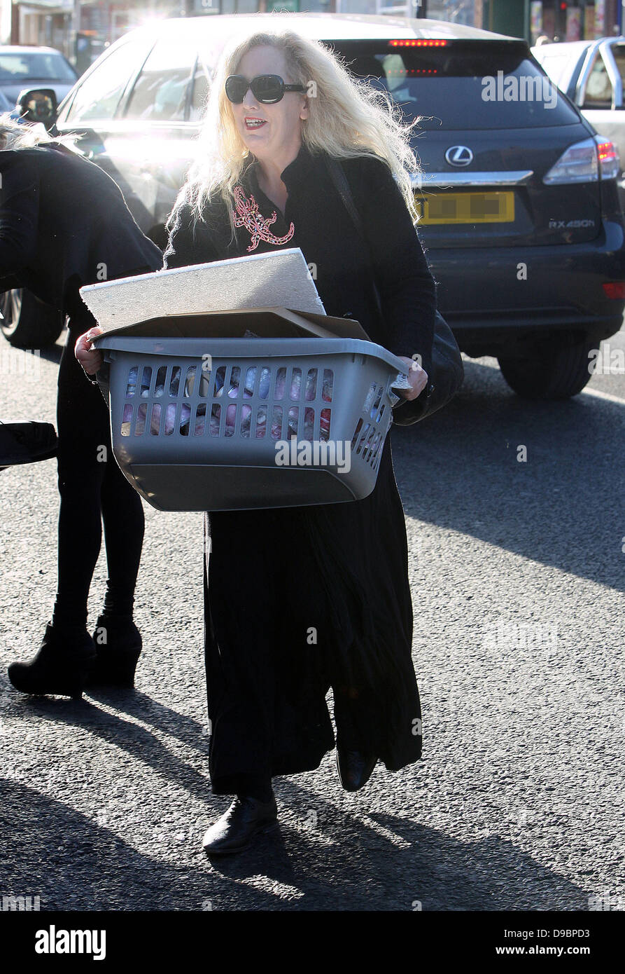 Debbie Bright The cast of 'The Only Way is Essex' filming in Loughton ...