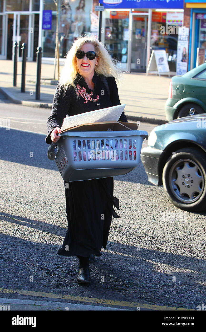 Debbie Bright The cast of 'The Only Way is Essex' filming in Loughton ...