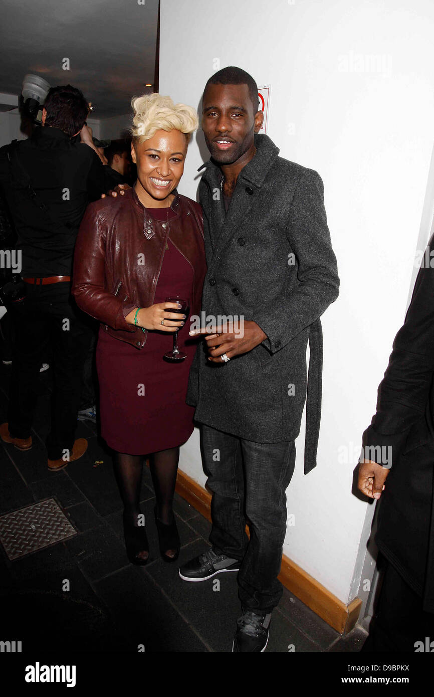 EMILI SANDE AND WRETCH 32 Raymond Weil Pre-Brits Awards Dinner Labrinth ...