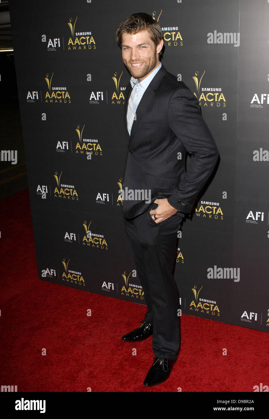 Liam McIntyre 2012 Australian Academy of Cinema and Television Arts ...