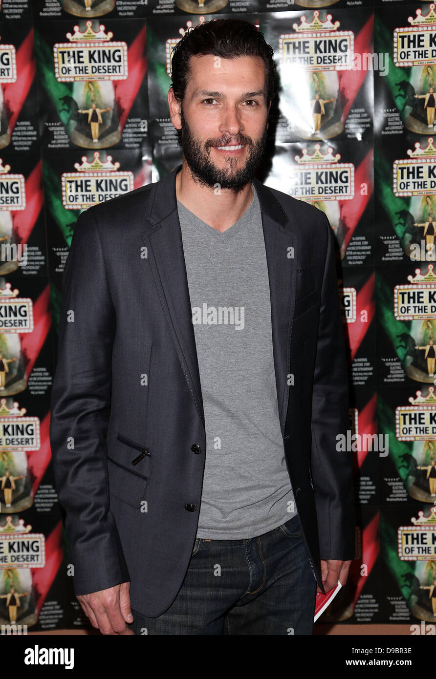 Actor Jack Cain Opening night of 'The King of the Desert' at Casa 0101 ...