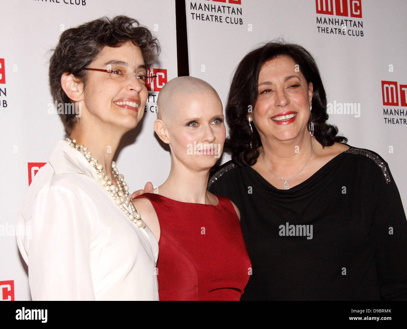 Margaret Edson, Cynthia Nixon and Lynne Meadow Opening night after ...
