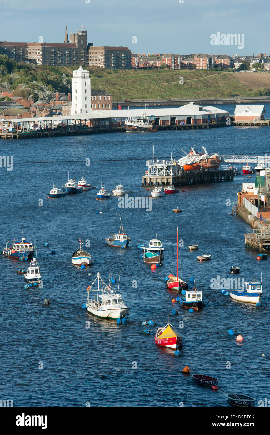 River Tyne, North Shields, Newcastle, England, Great Britain, Europe ...