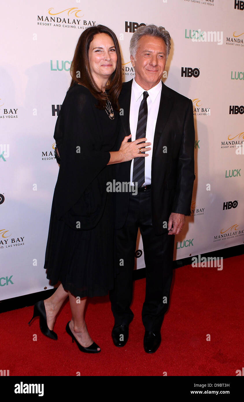 Dustin Hoffman and Wife Lisa Gottsegen Mandalay Bay Resort and Casino ...