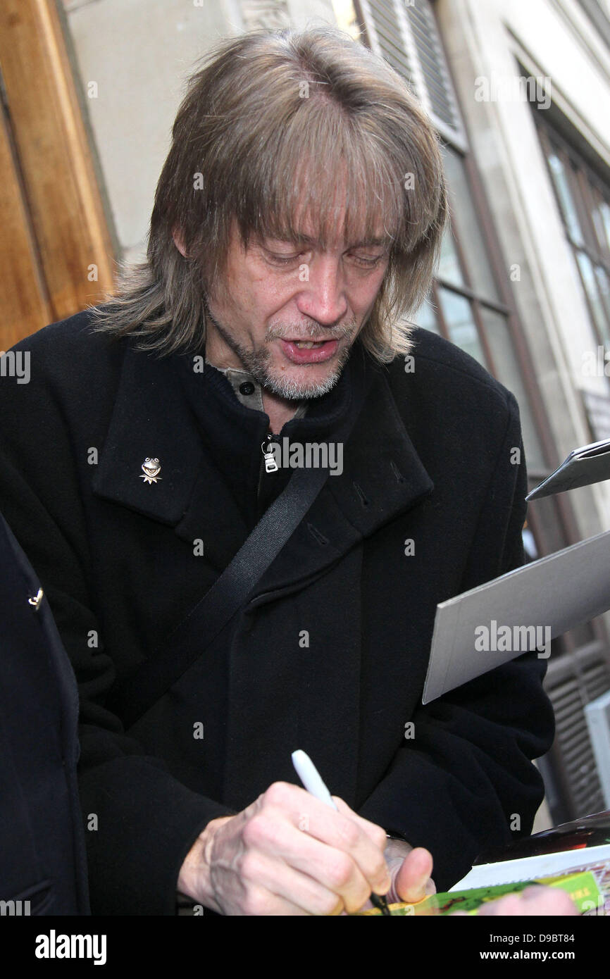 Steven Whitmire outside the BBC Radio 1 studios London, England - 27.01 ...