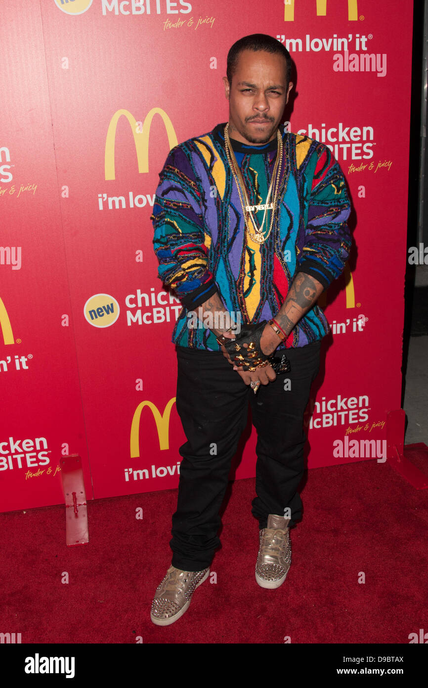 David Sabastian McDonald's launches Chicken McBites - Arrivals Los ...