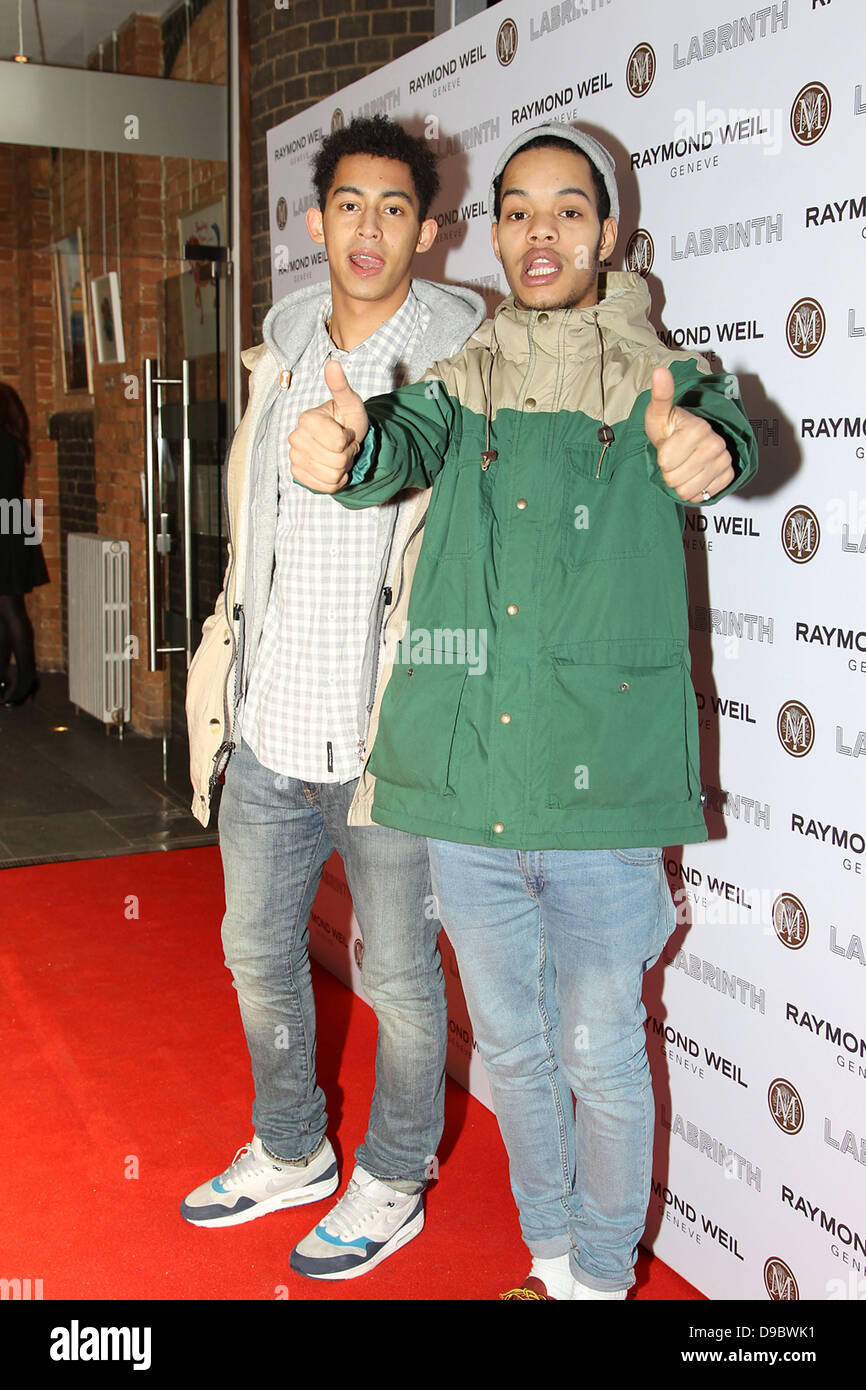 Rizzle Kids, Raymond Weil Pre-Brits Awards Dinner held at The Chocolate ...