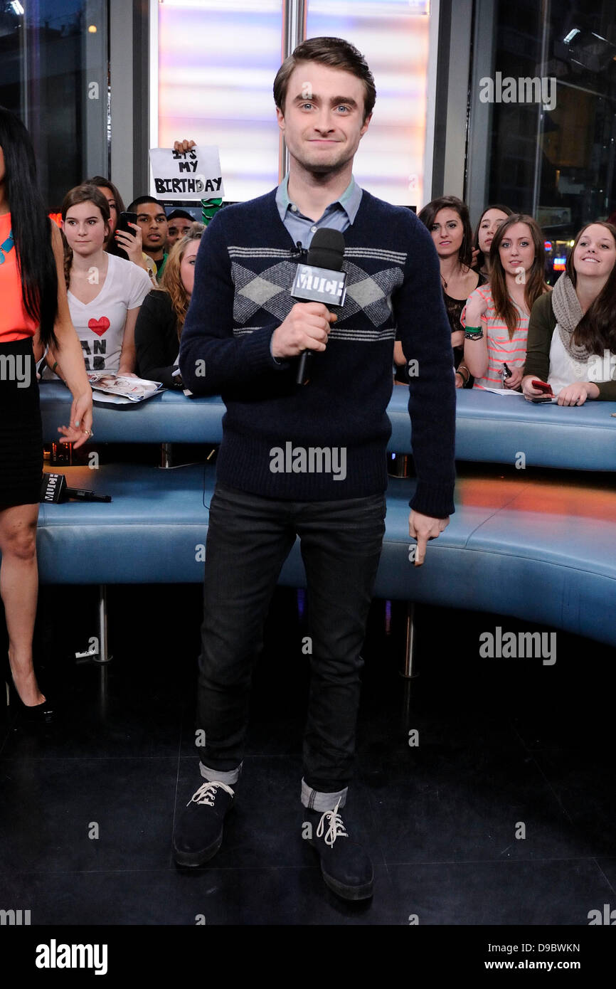 Daniel Radcliffe appears on Much Music's New.Music.Live to promote his ...