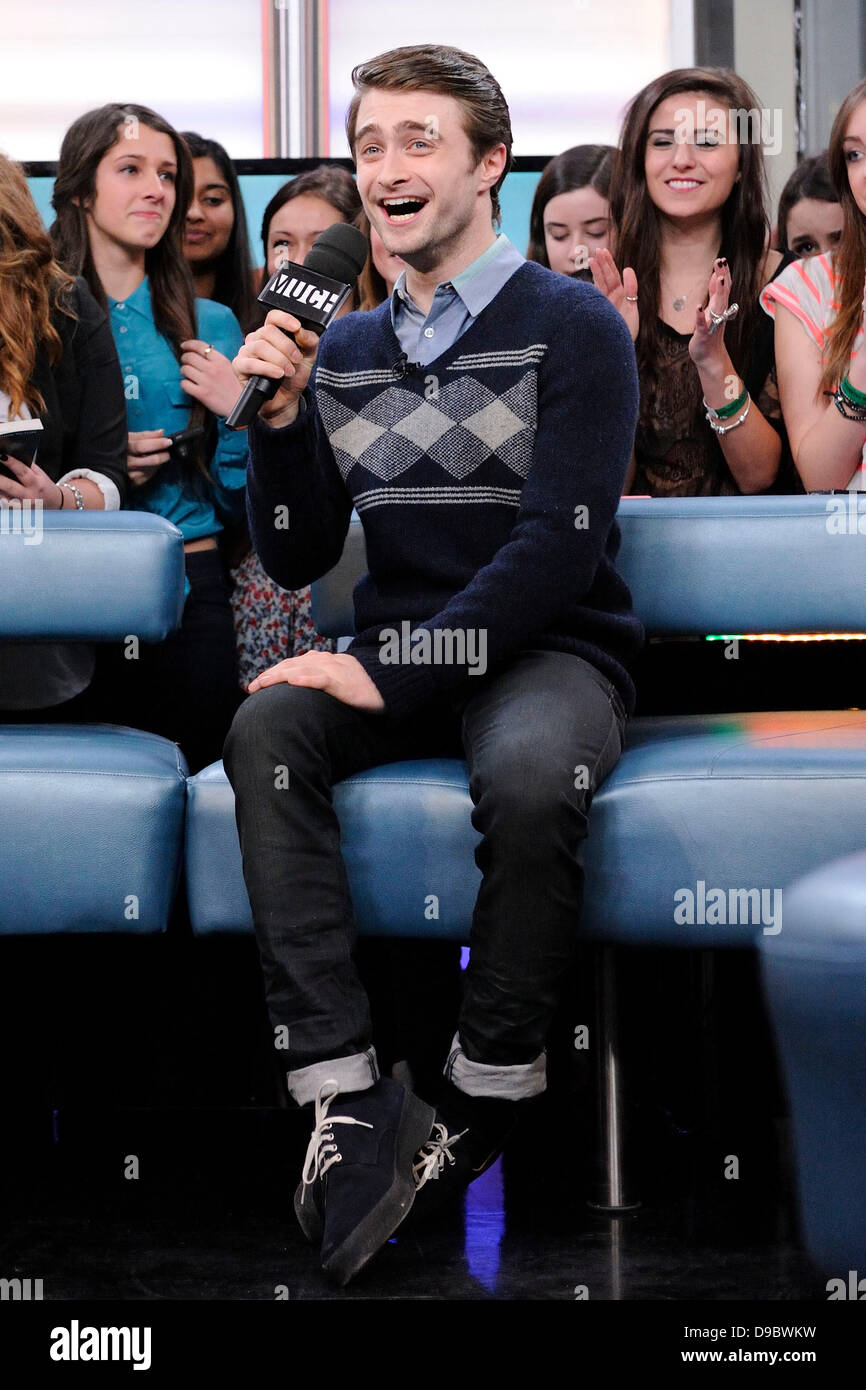 Daniel Radcliffe appears on Much Music's New.Music.Live to promote his ...