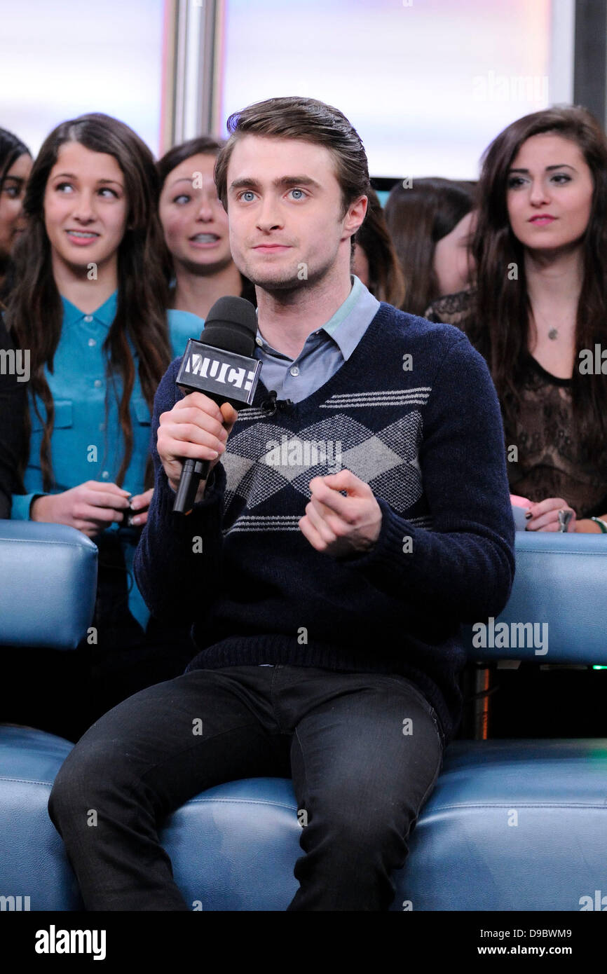 Daniel Radcliffe appears on Much Music's New.Music.Live to promote his ...